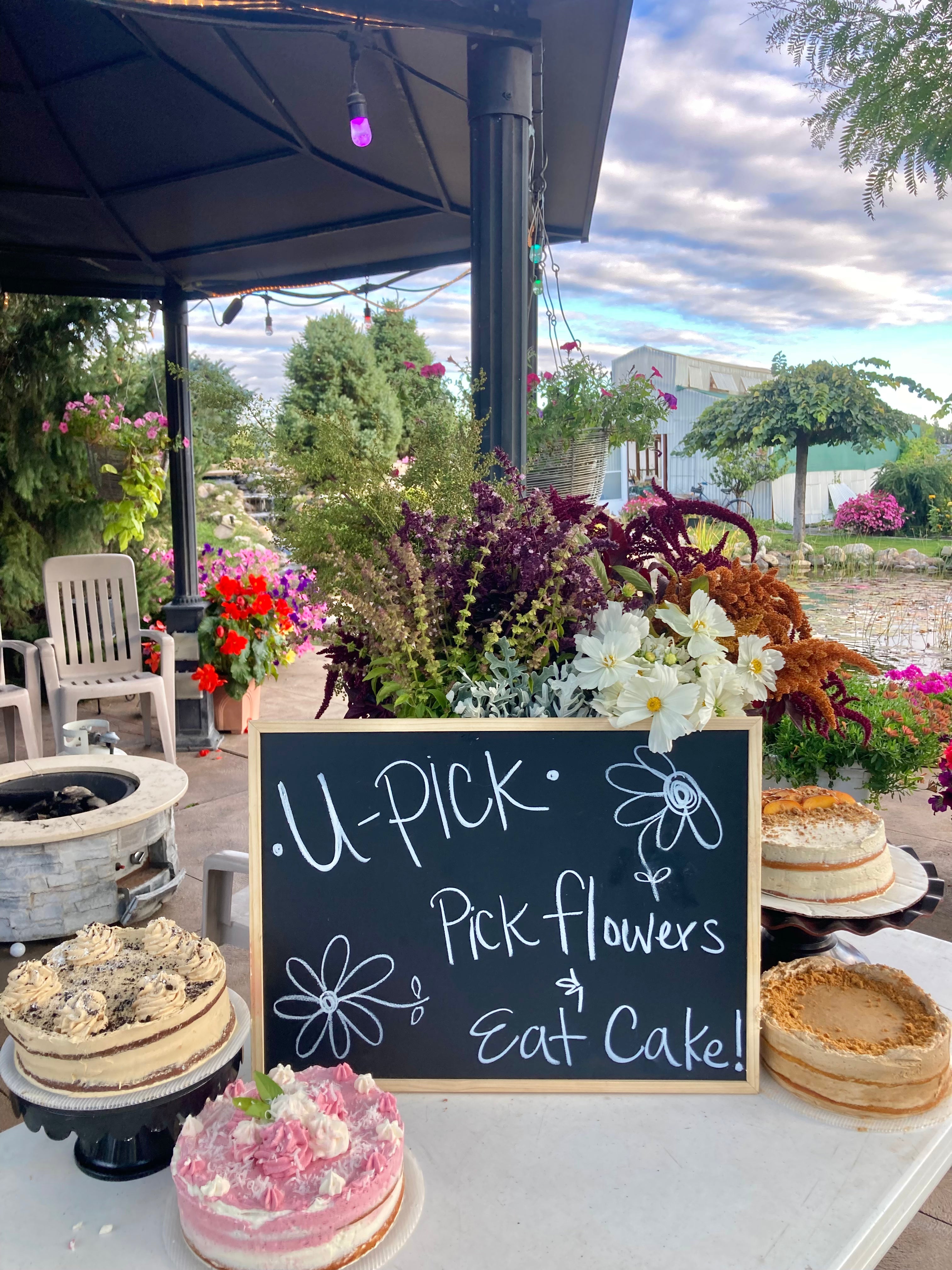 U-Pick Garden Tea Party – The Blooming Goat